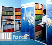 T-Glide Filing, efficient and space-saving. A clever lateral filing ...